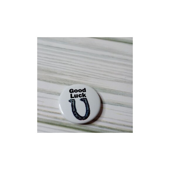 American Girl | Other | Vintage American Girl Grin Pin Good Luck ...
